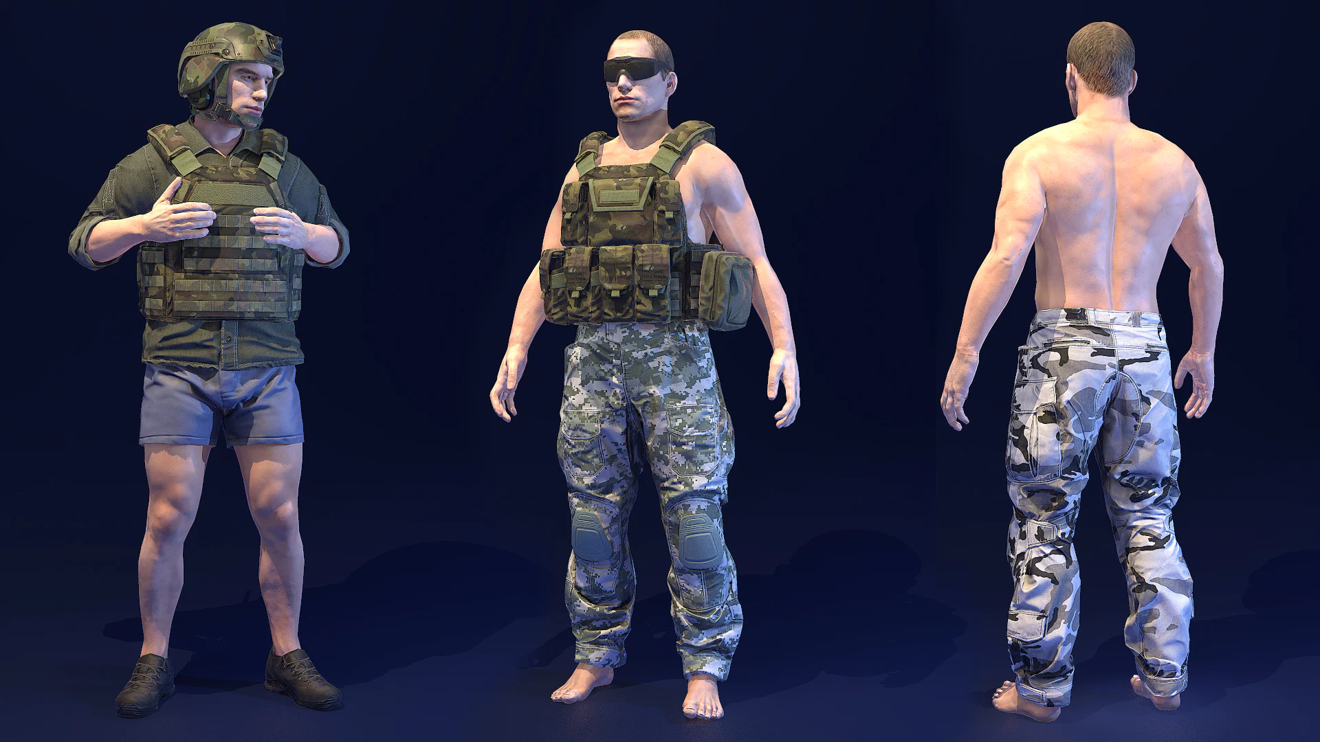 Modular Characters MegaPack | Unreal Monster