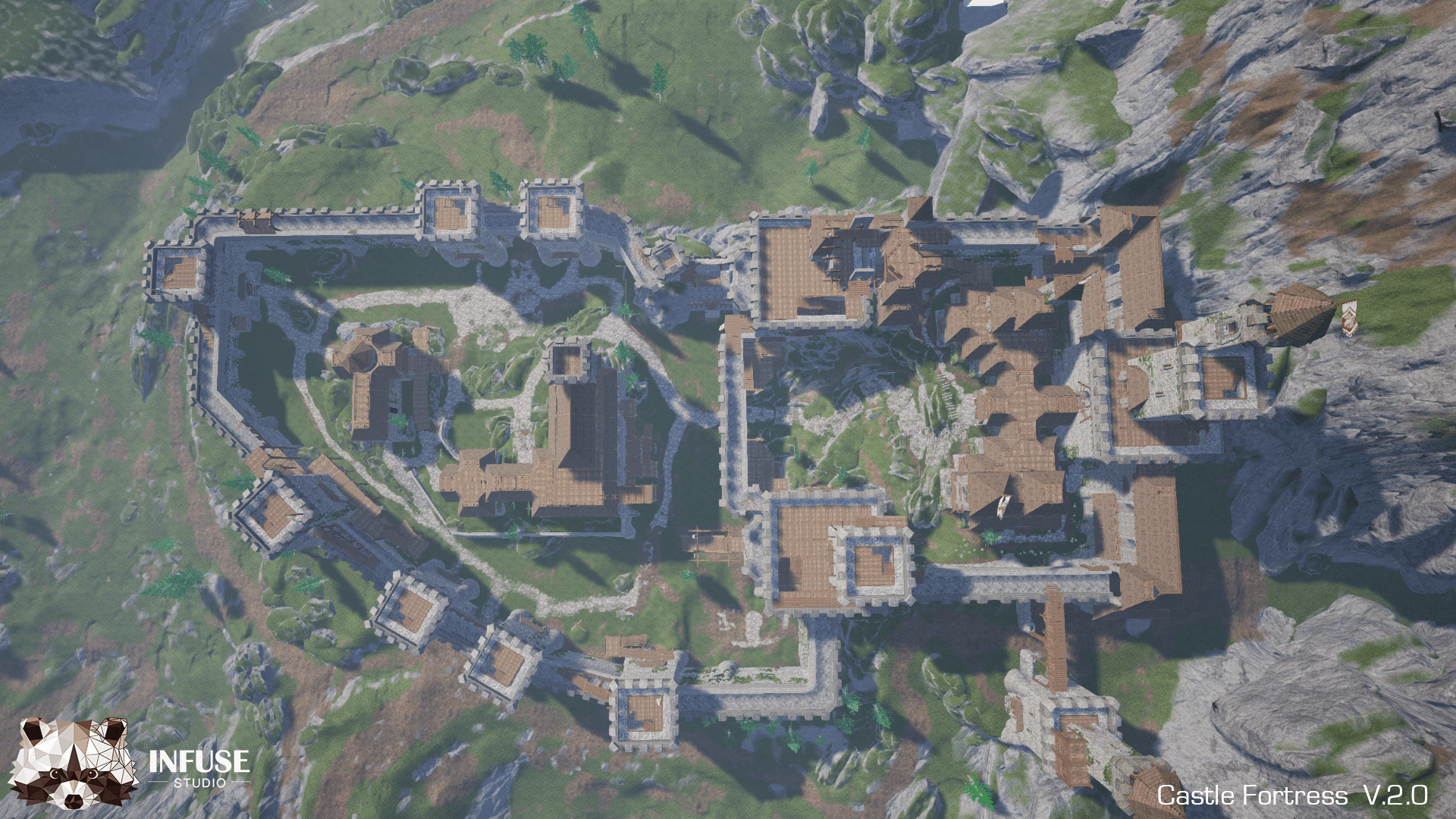 Castle Fortress | Unreal Monster