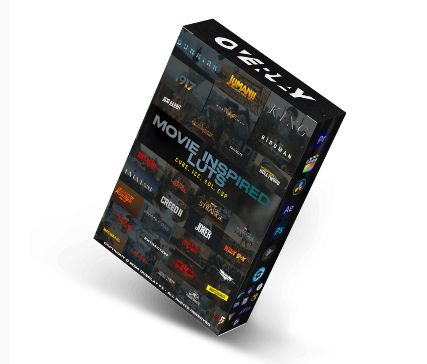 Overlay – Movie Inspired Looks VOL.1 (LUTs) | Unreal Monster