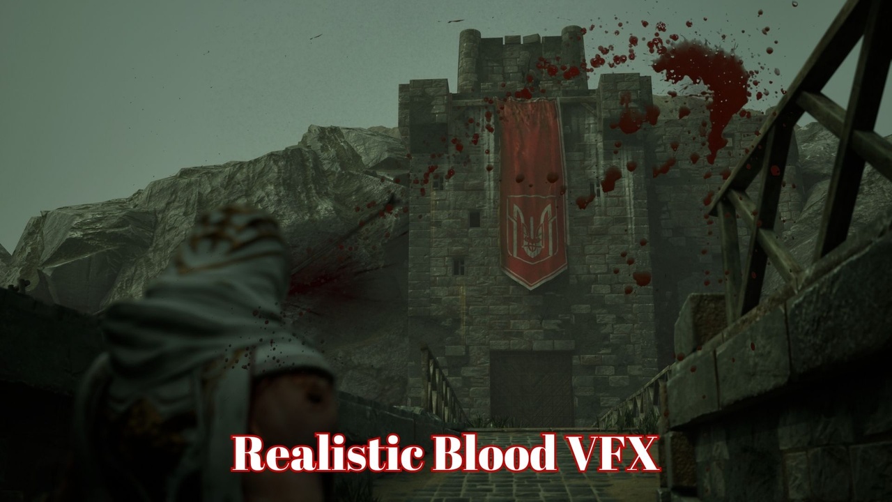 Realistic Blood VFX | Unreal Monster