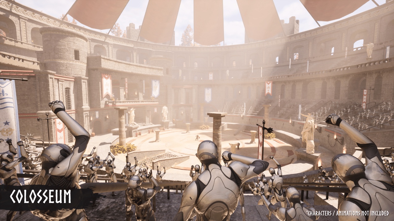 Modular Gladiator Arena | Unreal Monster